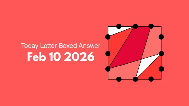 Today’s NYT Letter Boxed Answers And Hints - May-21-2026